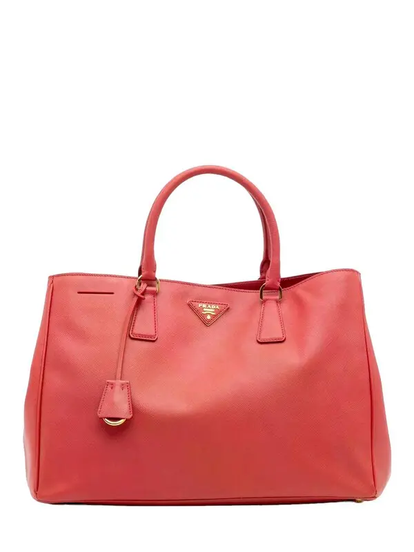 Prada Large Saffiano Lux Galleria Tote Bag - Pink