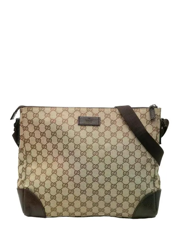Gucci Gg Canvas Joy Messenger Bag - Neutrals