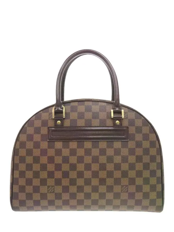 LOUIS VUITTON 2004 Damier Ebene Nolita Handbag - Brown