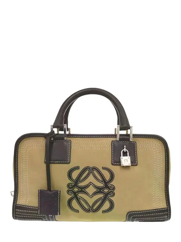 Loewe Amazona 28 Handbag - Neutrals