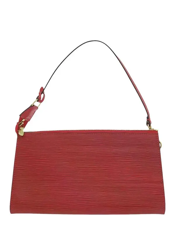 LOUIS VUITTON 2001 Epi Pochette Accessoires - Red