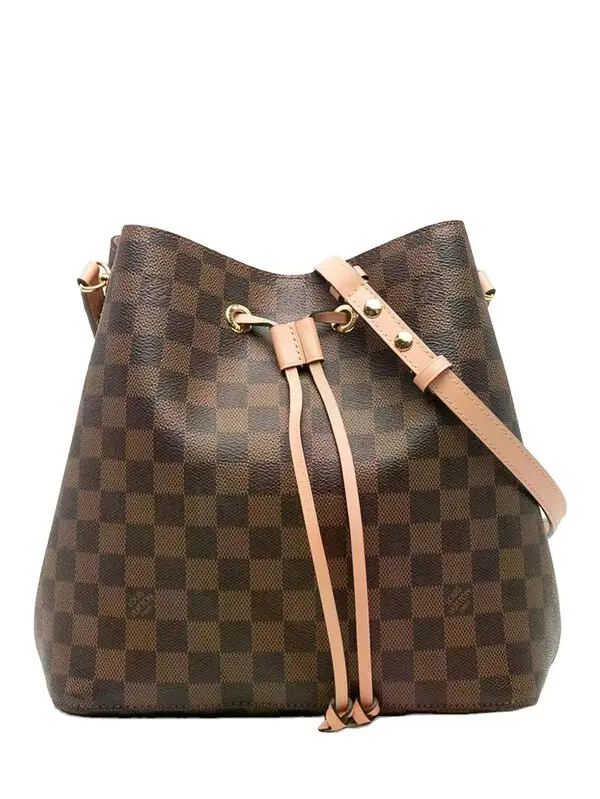 LOUIS VUITTON 2019 Damier Ebene Neonoe Mm Bucket Bag - Brown