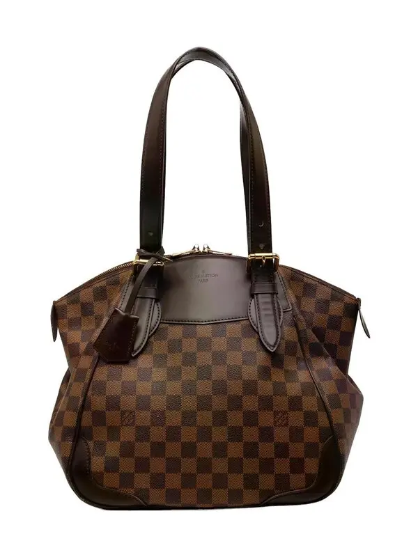 LOUIS VUITTON Damier Ebene Verona Mm Shoulder Bag - Brown