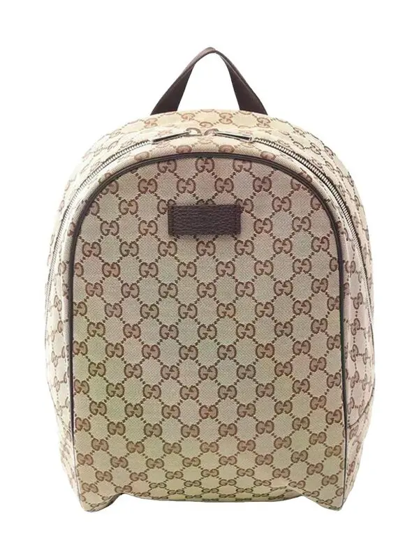 Gucci Gg Canvas Backpack - Neutrals