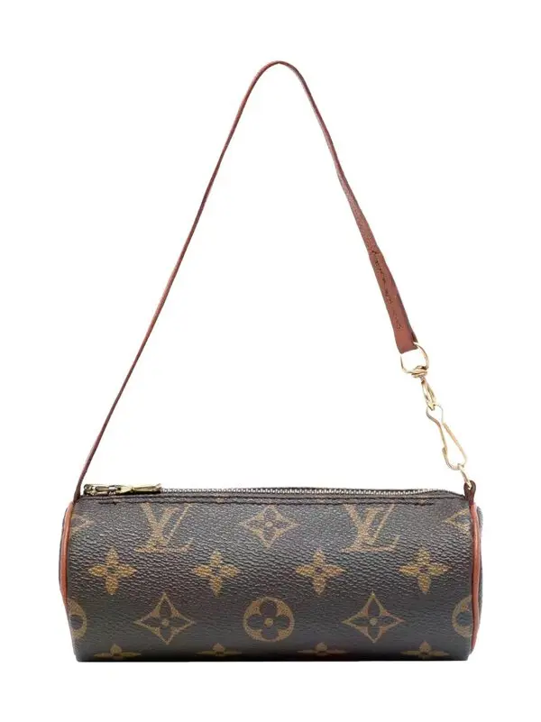 LOUIS VUITTON 1990-2020 Monogram Papillon Pochette - Brown
