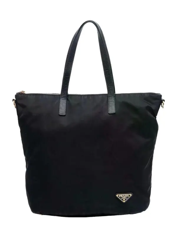 Prada 2013-2026 Tessuto Satchel - Black