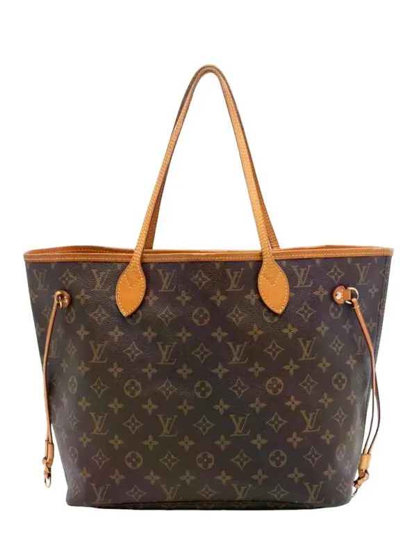 LOUIS VUITTON 2014 Monogram Neverfull Mm Tote Bag - Brown