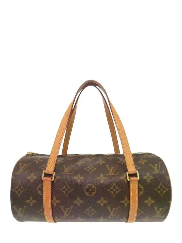LOUIS VUITTON 2003 Monogram Papillon 26 Handbag - Brown