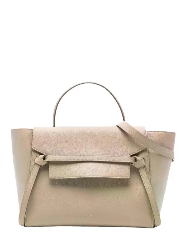 Celine 2016 Mini Grained Calfskin Belt Bag - Neutrals