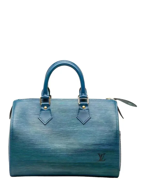LOUIS VUITTON 1994 Epi Speedy 25 Boston Bag - Blue