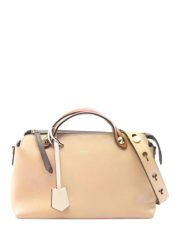 Fendi 2010-2026 Medium Leather The Way Satchel - Neutrals