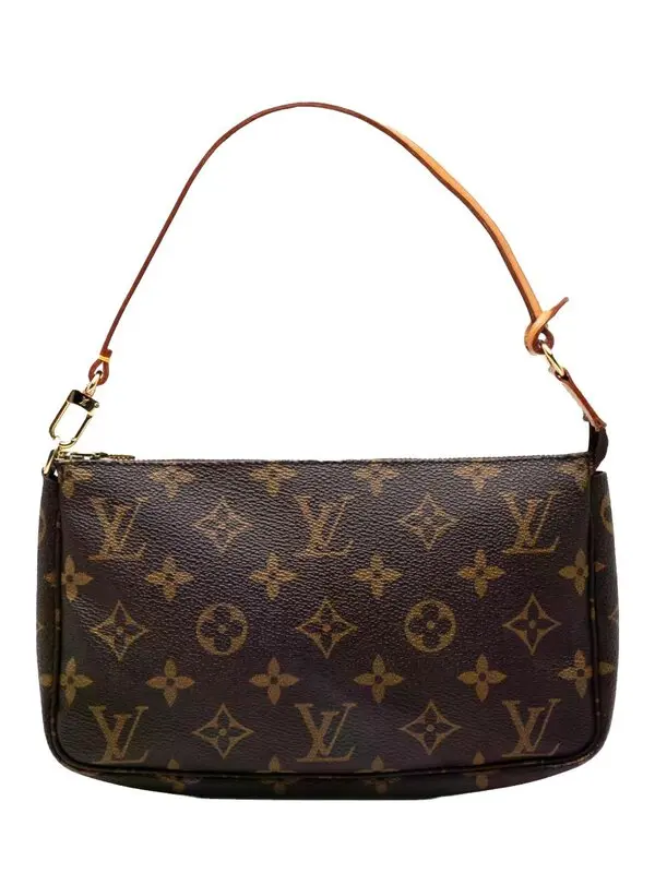 LOUIS VUITTON 1999 Monogram Pochette Accessoires - Brown