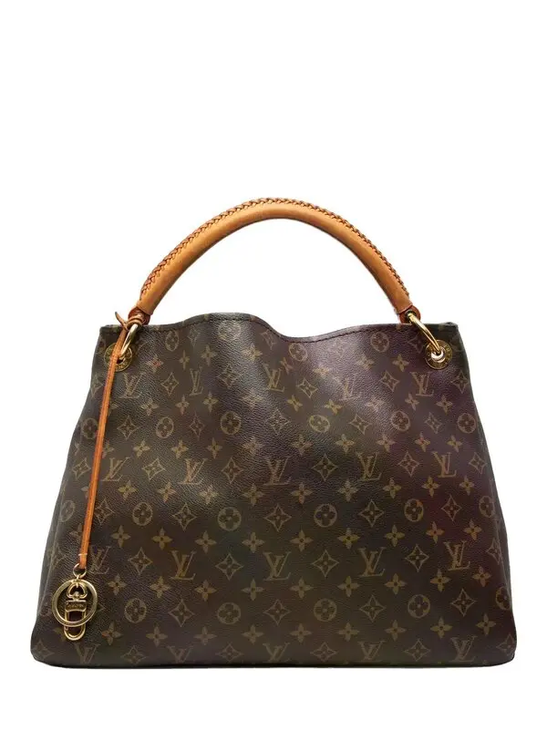 LOUIS VUITTON 2009 Monogram Artsy Mm Hobo Bag - Brown