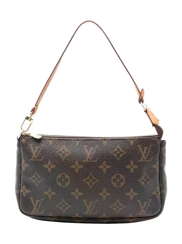 LOUIS VUITTON 2006 Monogram Pochette Accessoires - Brown