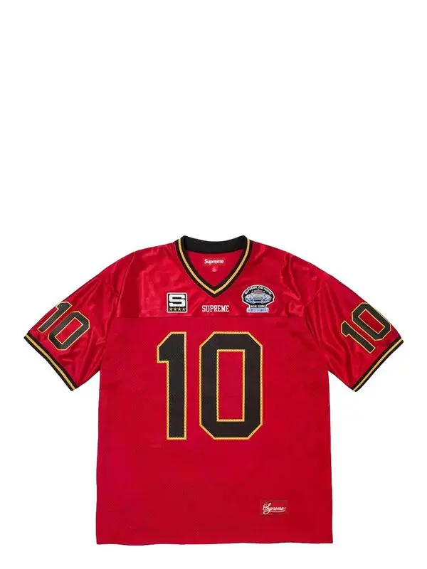 Supreme Find God Football Jersey - Red