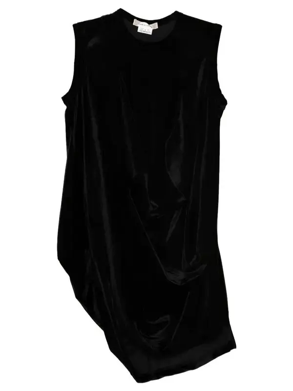 Comme Des Garçons Asymmetric-hem Top - Black