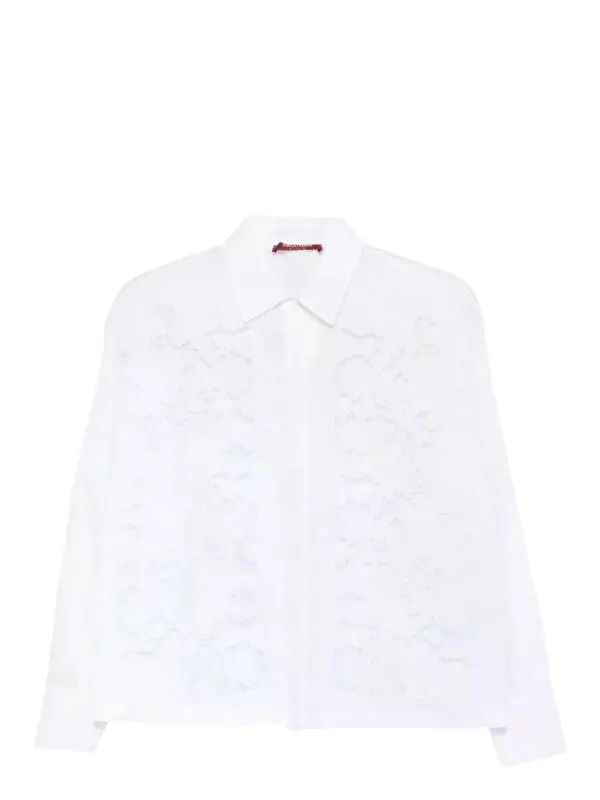 Max Mara Cali Lace Shirt - White