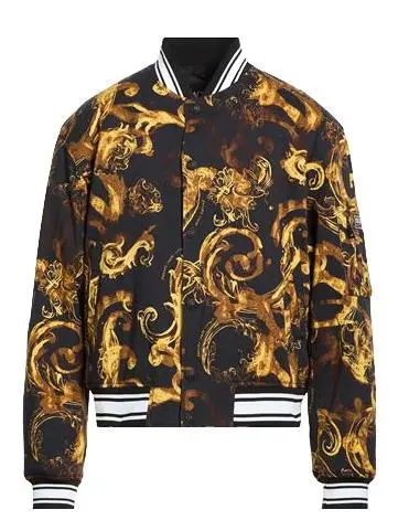 Versace Denim Bomber Jacket - Black