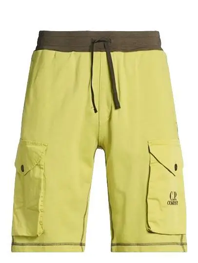 C.P. COMPANY French Terry Shorts - Green