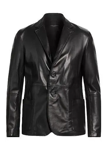 STREET LEATHERS Blazer - Black