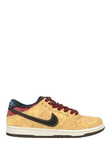 Nike Leather And Textile Sneakers - Yellow