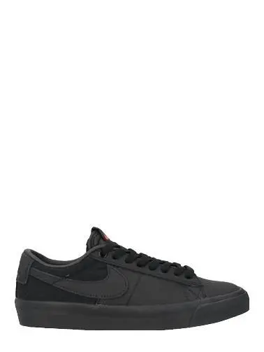 Nike Leather And Textile Sneakers - Black