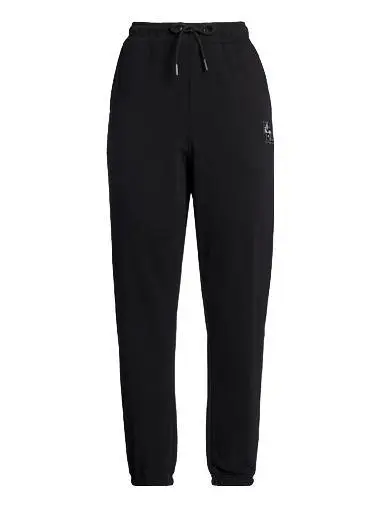 Karl Lagerfeld Organic Cotton Blend Track Pants - Black