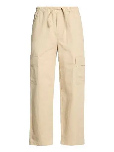 COLMAR Cargo Pants In Linen And Cotton - Beige
