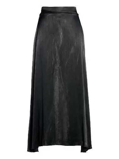MANILA GRACE Maxi Slip Skirt - Grey