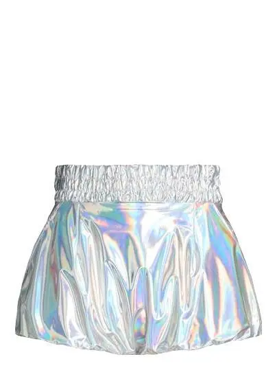 Dolce & Gabbana Thermoplastic Polyurethane Hot Pants - Silver