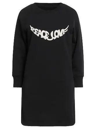 Zadig&Voltaire Mini Organic Cotton T-shirt Dress - Black