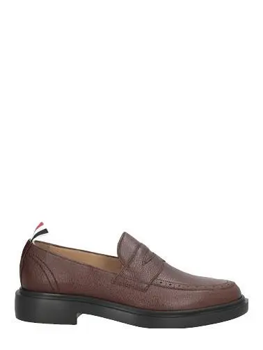Thom Browne Loafers In Leather - Brown