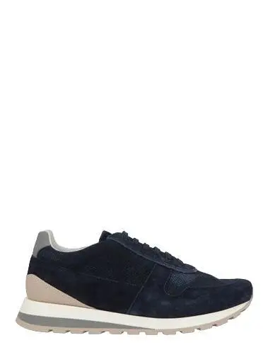 Brunello Cucinelli Leather Sneakers - Navy