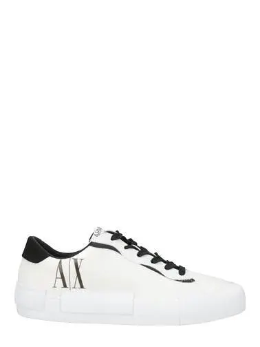 Armani Exchange Icon Period Sneakers - Off White