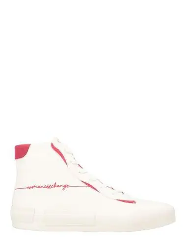 Armani Exchange High-top Sneakers - White
