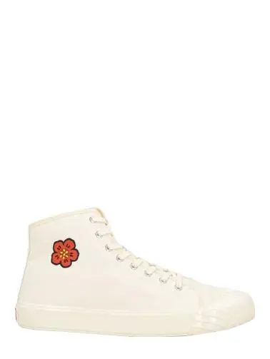 Kenzo Textile High-top Sneakers - White