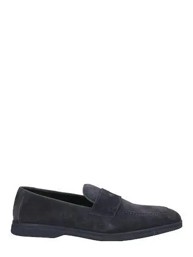DOUCAL'S Leather Loafers - Blue