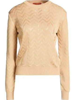 Missoni Crewneck Long Sleeve Sweater - Sand