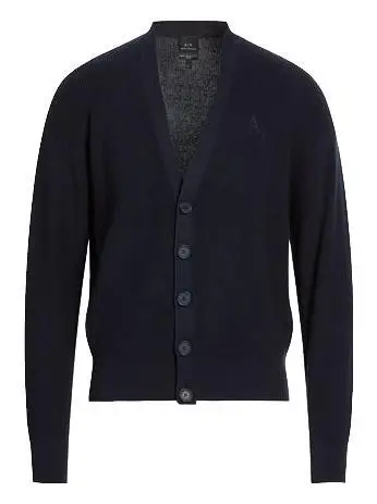 Armani Exchange Cotton Cardigan - Blue