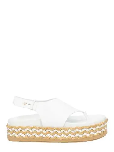PALOMA BARCELO Thong Flatform Sandals - White