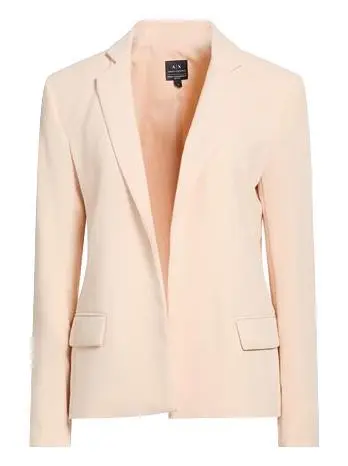 Armani Exchange Single-breasted Crepe Blazer - Pink