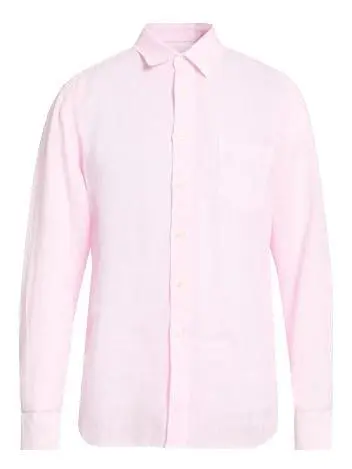 120% Lino Shirt Size Linen - Pink