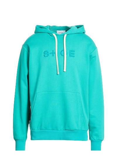 SHOE Cotton Terry Hoodie - Blue