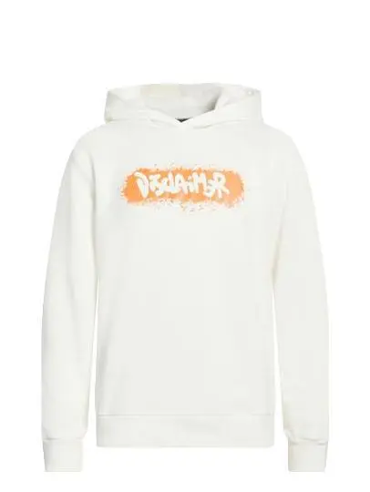 DISCLAIMER Hooded Sweatshirt With Logo - Off White