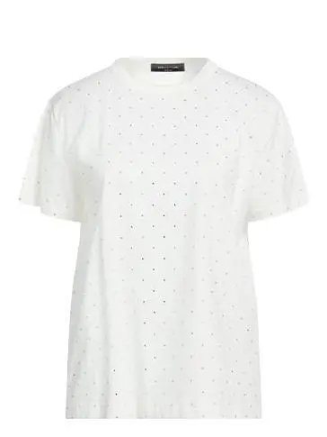Fabiana Filippi T-shirt With Appliqués - White