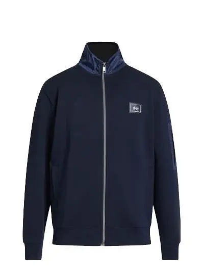 LA MARTINA Cotton-blend Sweatshirt - Navy