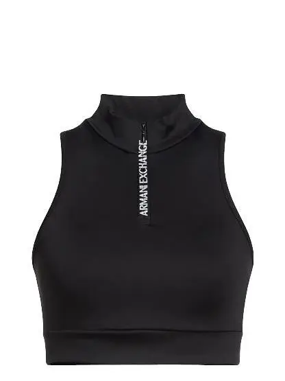 Armani Exchange Sleeveless Sports Top - Black