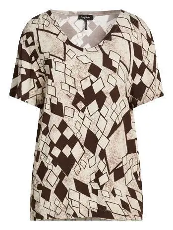 Byblos Printed T-shirt - Brown