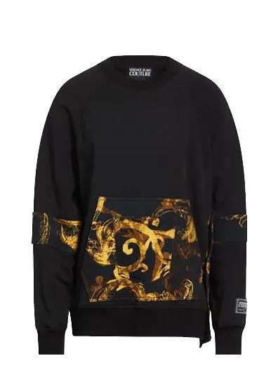 Versace Cotton Blend Sweatshirt - Black