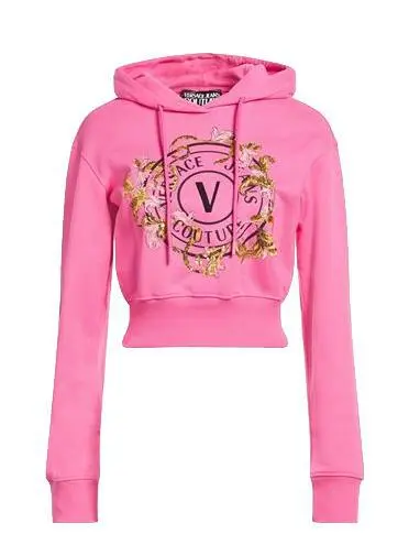 Versace Cotton French Terry Sweatshirt - Magenta
